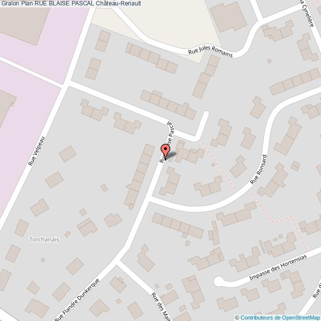 Rue BLAISE PASCAL Château-Renault