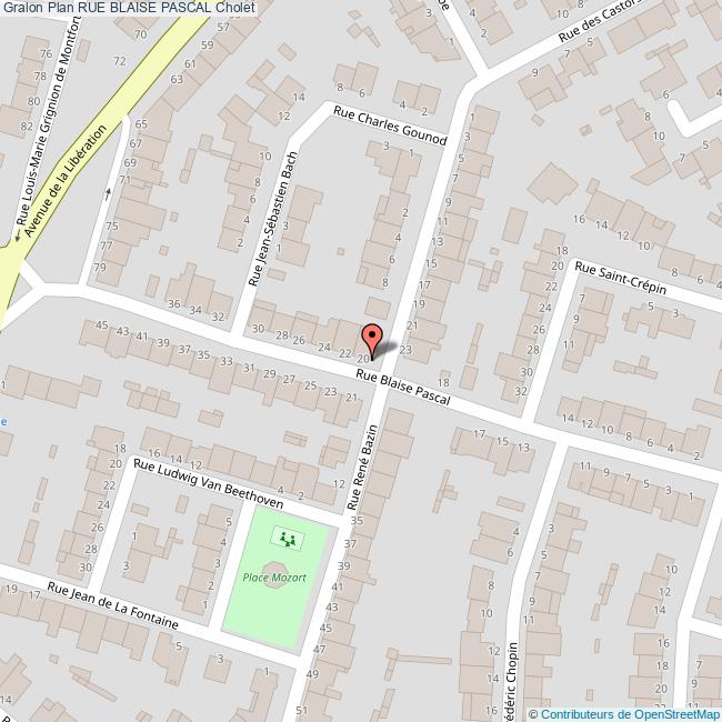 Rue BLAISE PASCAL Cholet