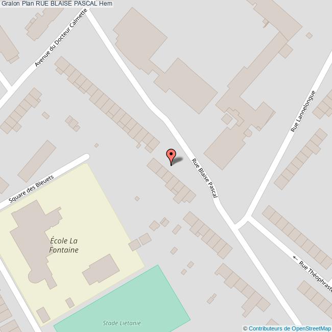 Rue BLAISE PASCAL Hem