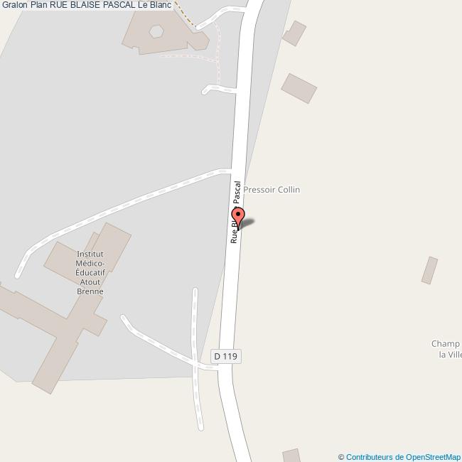 Rue BLAISE PASCAL Le Blanc