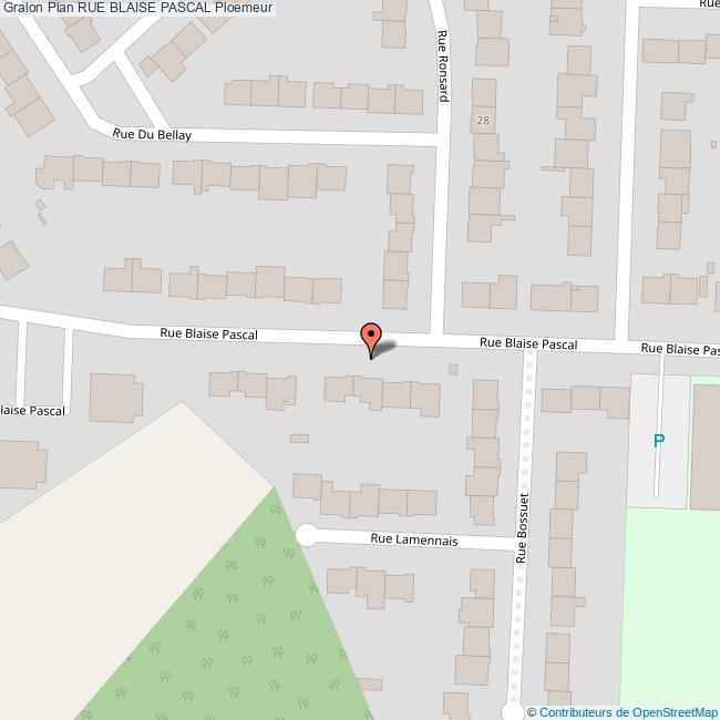Rue BLAISE PASCAL Ploemeur