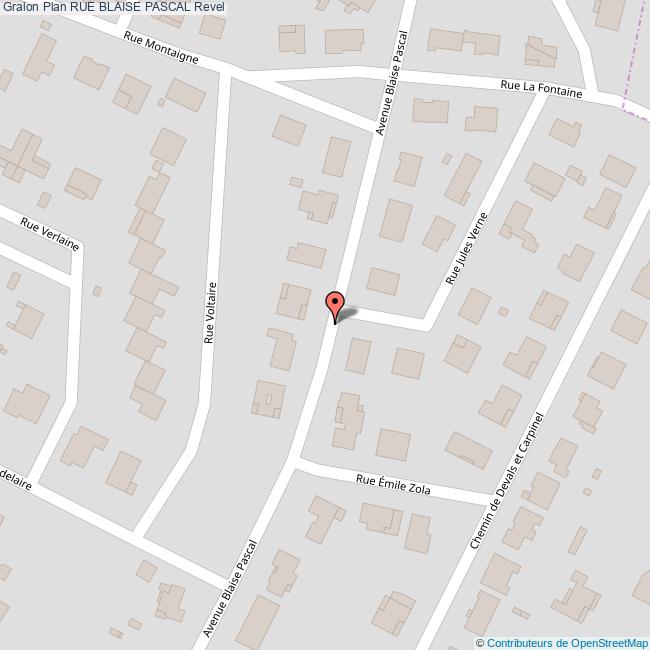 Rue BLAISE PASCAL Revel