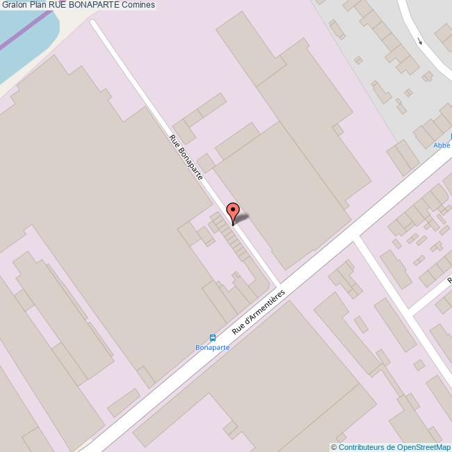 Rue BONAPARTE Comines