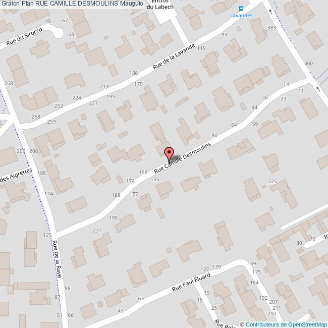 Rue CAMILLE DESMOULINS Mauguio
