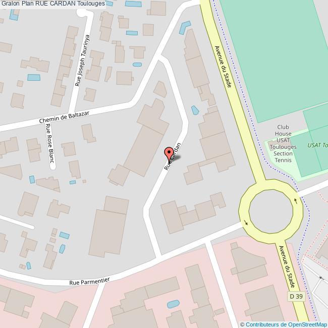 Rue CARDAN Toulouges