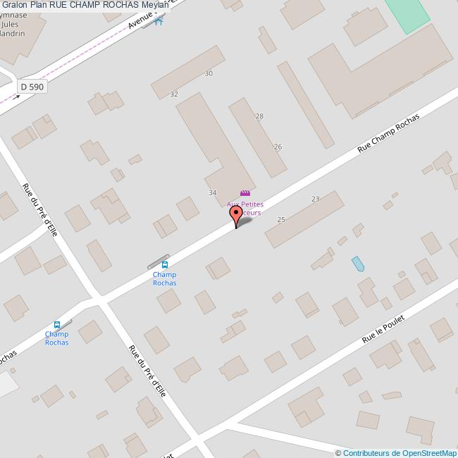 Rue CHAMP ROCHAS Meylan