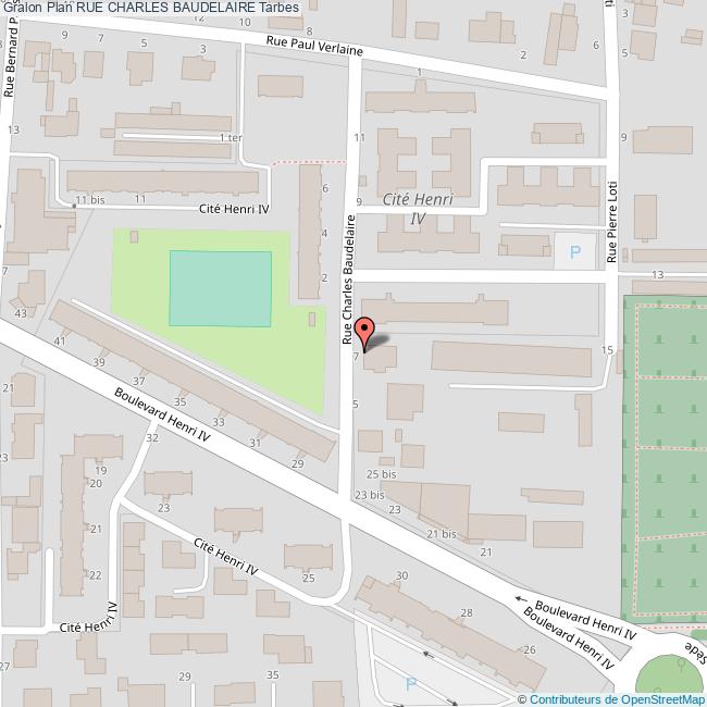 Rue CHARLES BAUDELAIRE Tarbes