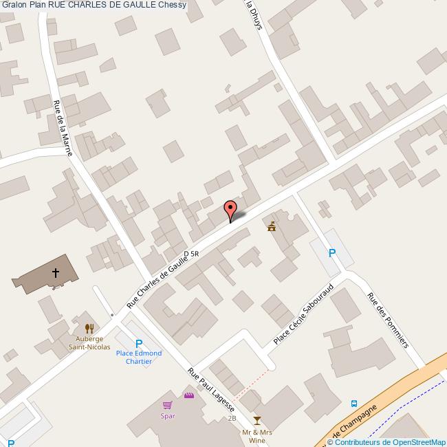 Rue CHARLES DE GAULLE Chessy