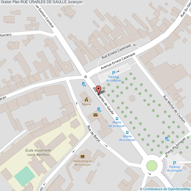 Rue CHARLES DE GAULLE Jurançon