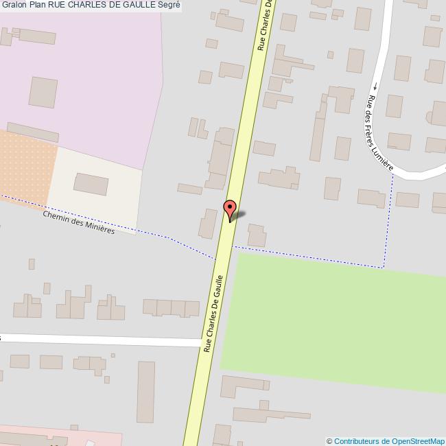 Rue CHARLES DE GAULLE Segré