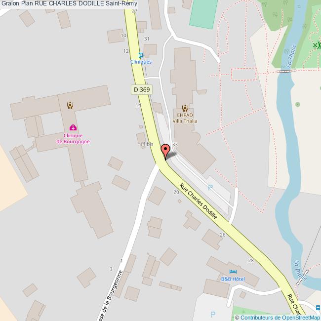 Rue CHARLES DODILLE Saint-Rémy