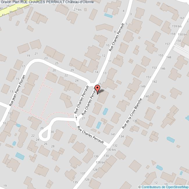 Rue CHARLES PERRAULT Château-d'Olonne