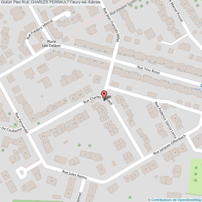 Rue CHARLES PERRAULT Fleury-les-Aubrais