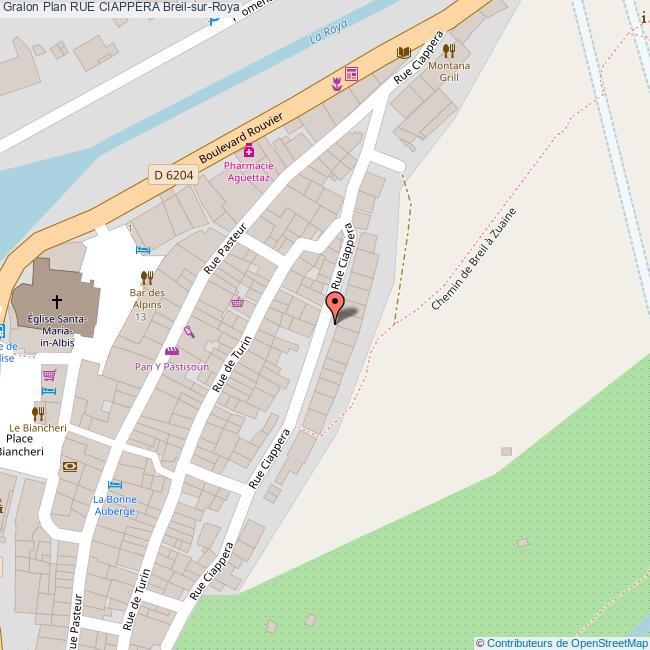 Rue CIAPPERA Breil-sur-Roya