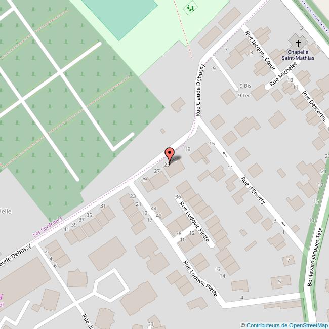 Rue CLAUDE DEBUSSY Pontoise