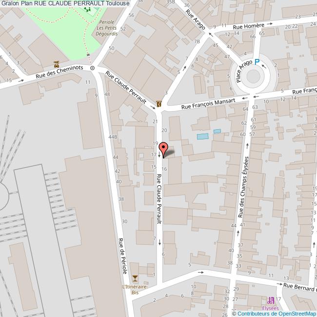 Rue CLAUDE PERRAULT Toulouse