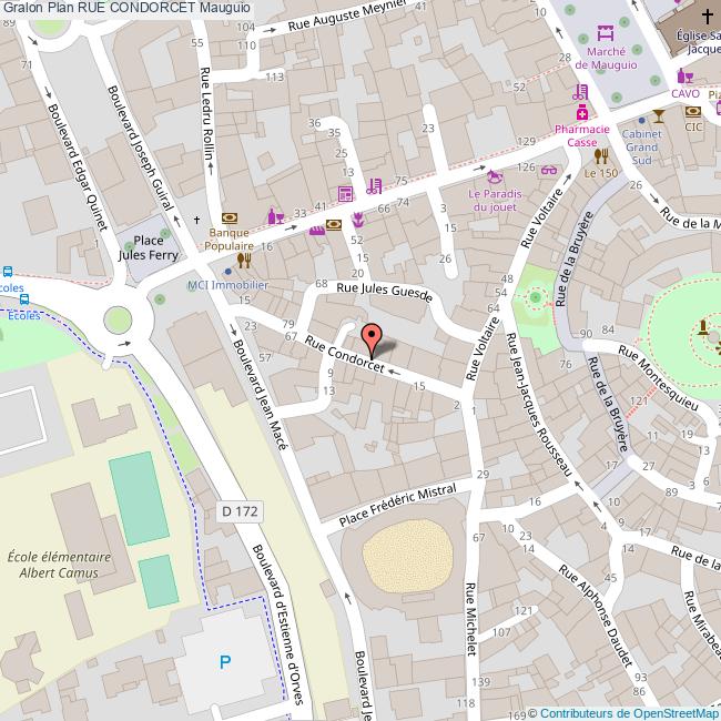 Rue CONDORCET Mauguio