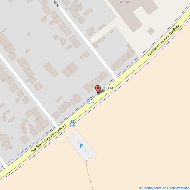 Rue CORENTIN-ÉLIE QUIDEAU Persan