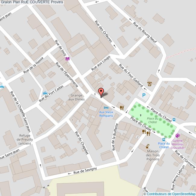 Rue COUVERTE Provins