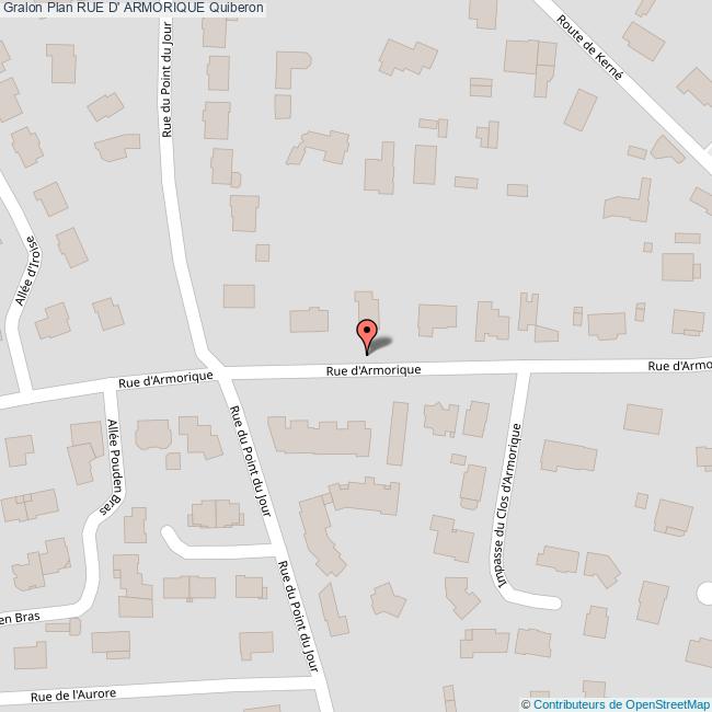 Rue d' ARMORIQUE Quiberon