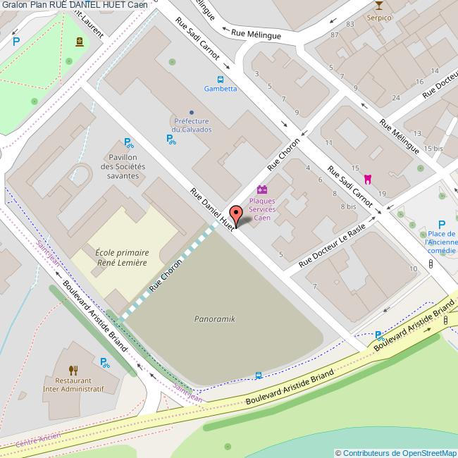 Rue DANIEL HUET Caen