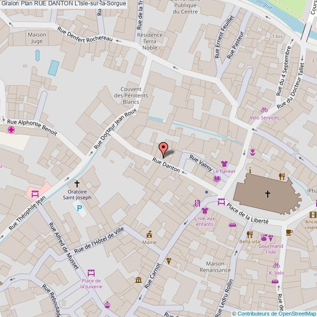 Rue DANTON L'Isle-sur-la-Sorgue