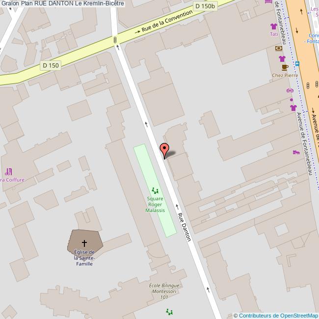 Rue DANTON Le Kremlin-Bicêtre