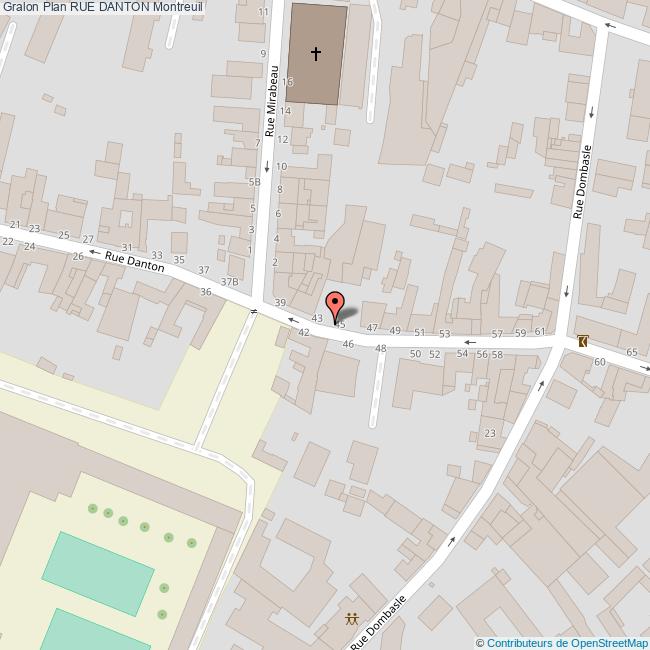 Rue DANTON Montreuil