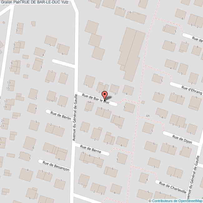 Rue de BAR-LE-DUC Yutz