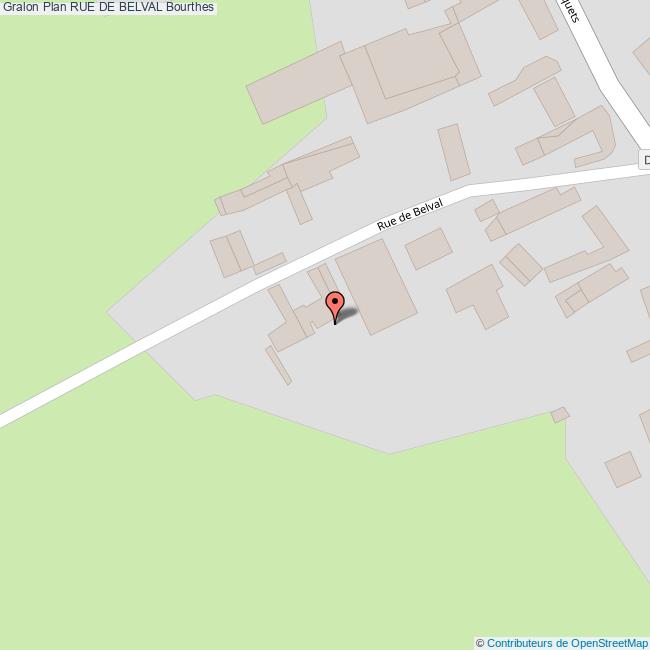 Rue de BELVAL Bourthes