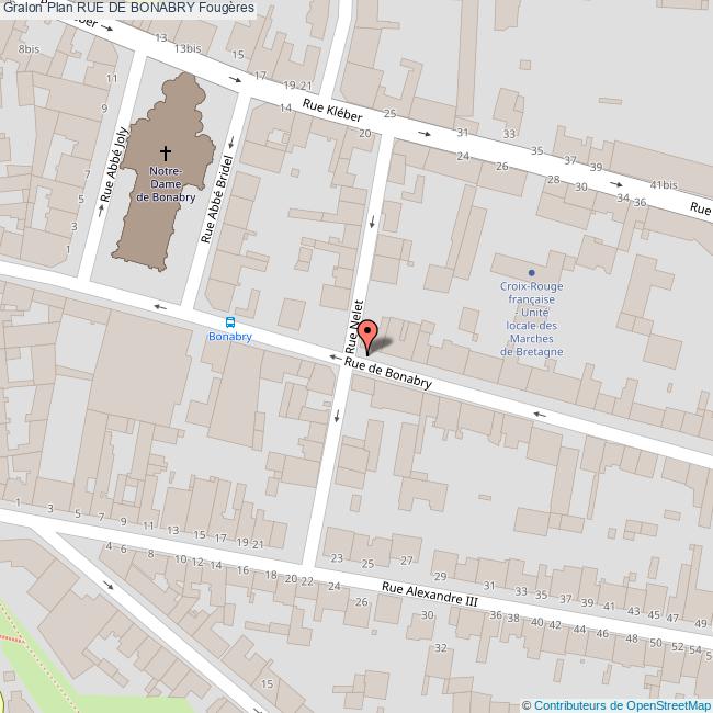 Rue de BONABRY Fougères