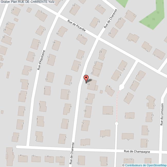 Rue de CHARENTE Yutz