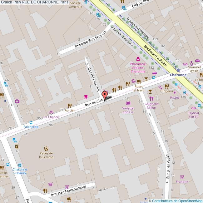 Rue de CHARONNE Paris