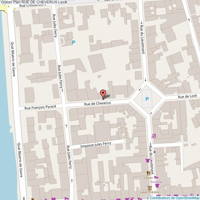 Rue de CHEVERUS Laval