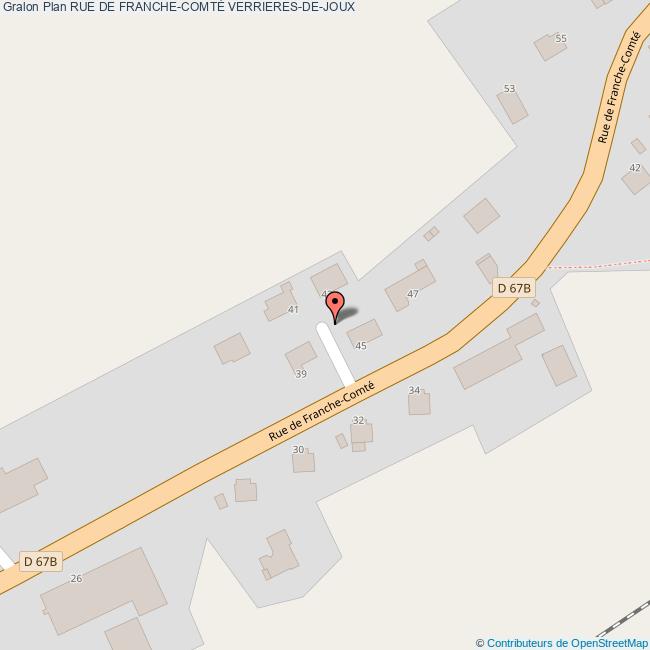 Rue de FRANCHE-COMTÉ VERRIERES-DE-JOUX