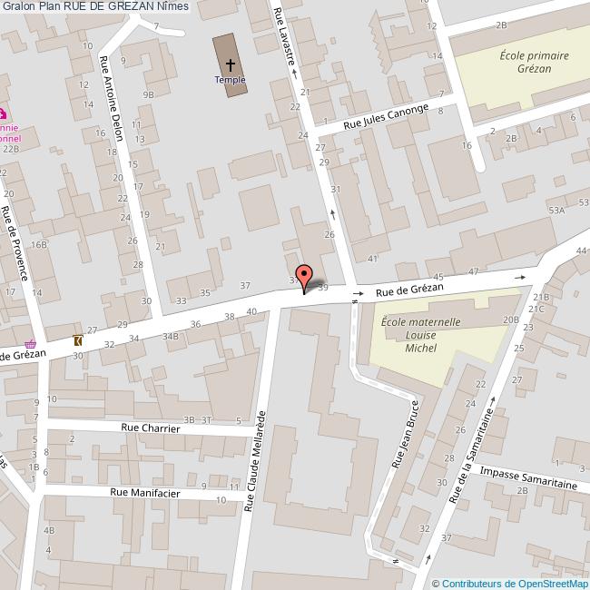 Rue de GREZAN Nîmes