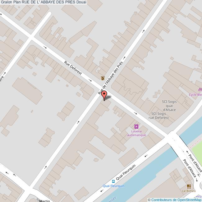 Rue de l' ABBAYE DES PRÉS Douai