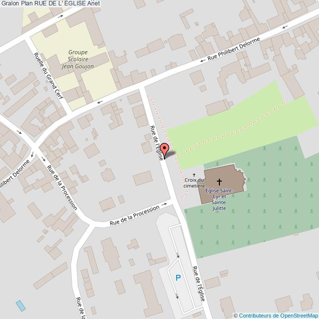 Rue de l' ÉGLISE Anet