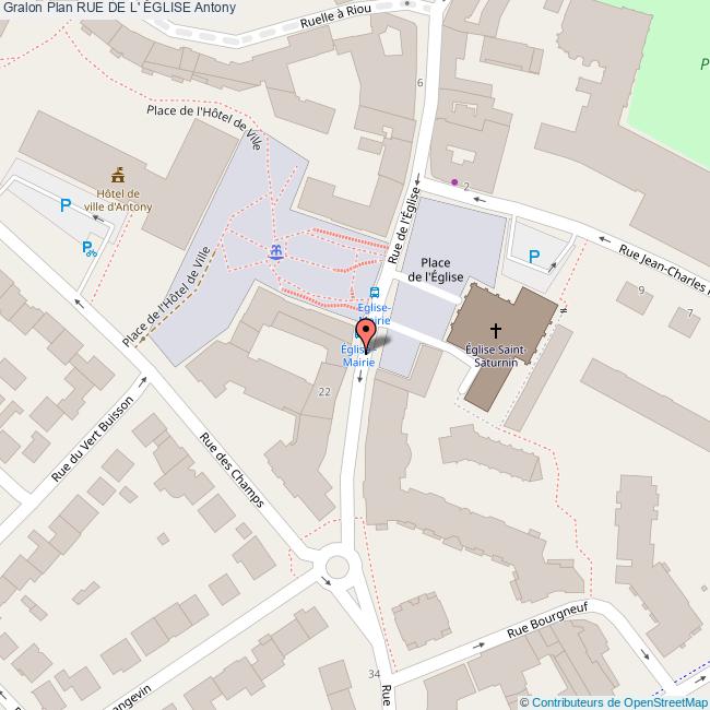 Rue de l' ÉGLISE Antony