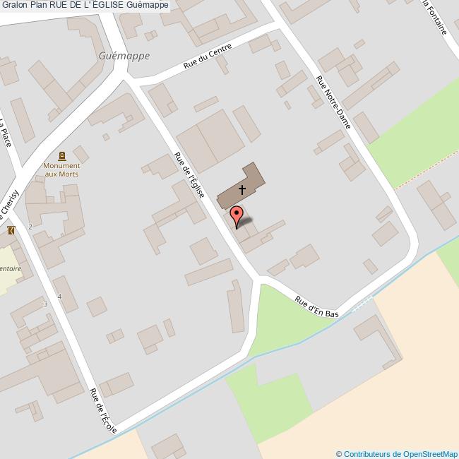 Rue de l' ÉGLISE Guémappe