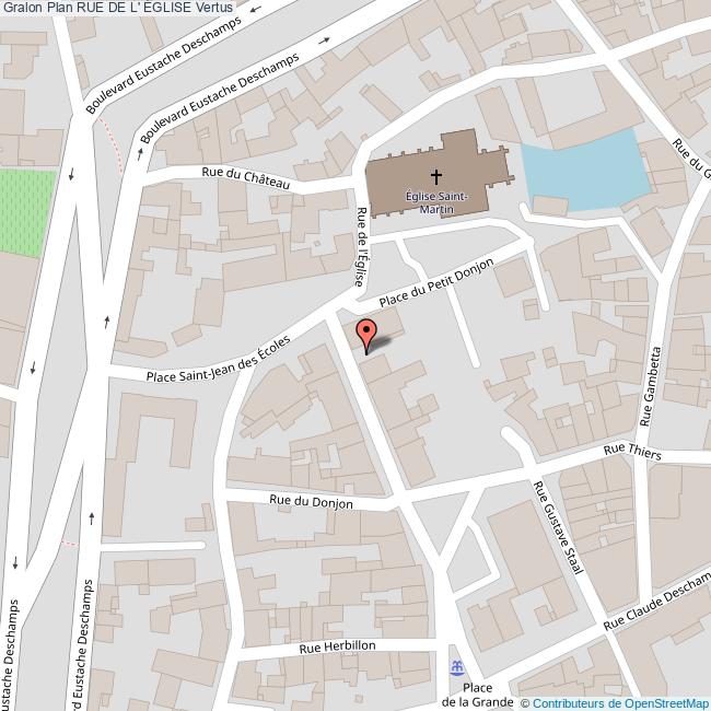 Rue de l' ÉGLISE Vertus