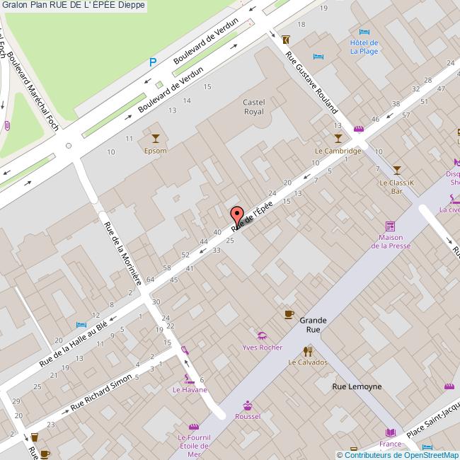 Rue de l' ÉPÉE Dieppe