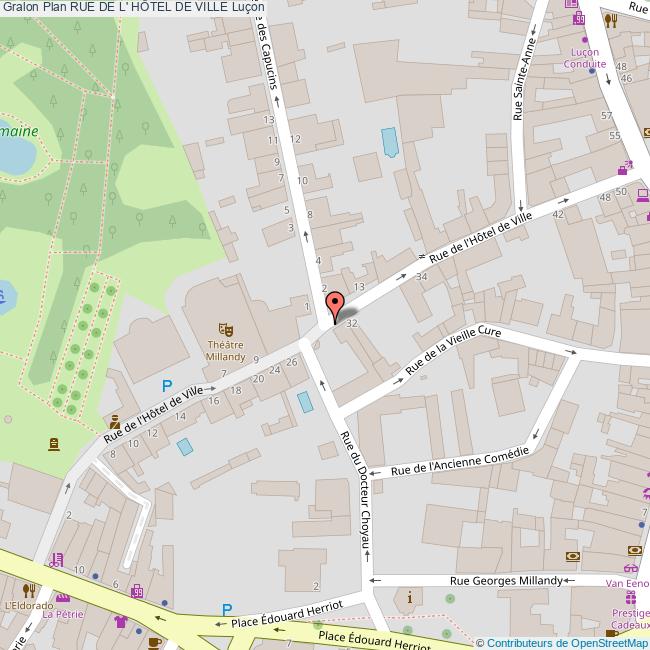 Rue de l' HÔTEL DE VILLE Luçon