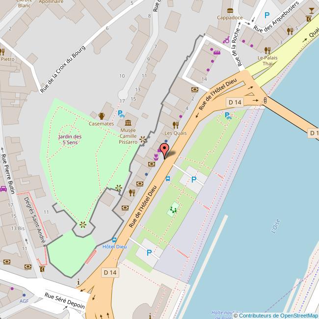 Rue de l' HÔTEL-DIEU Pontoise