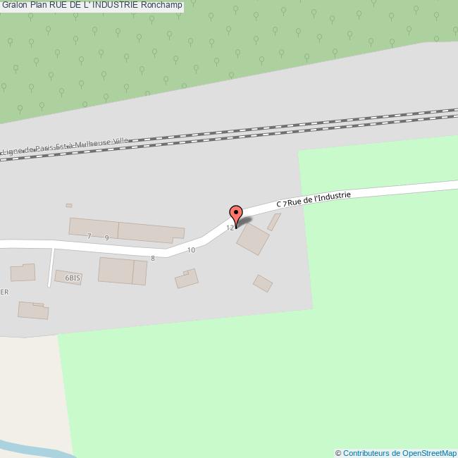 Rue de l' INDUSTRIE Ronchamp