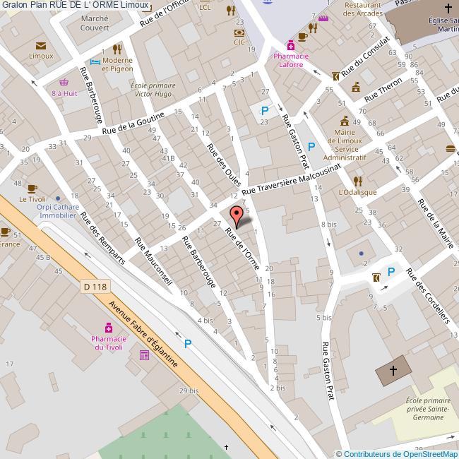 Rue de l' ORME Limoux