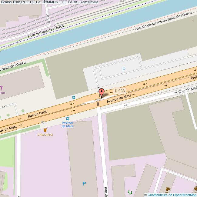 Rue de la COMMUNE DE PARIS Romainville