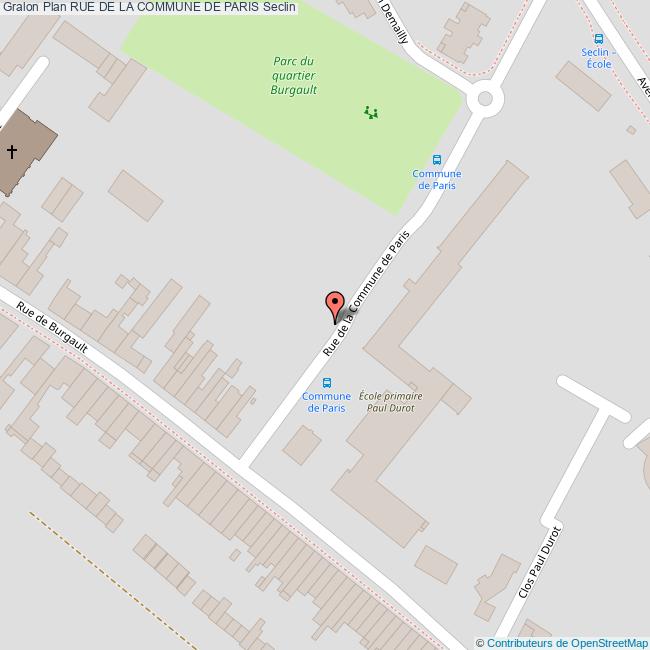 Rue de la COMMUNE DE PARIS Seclin