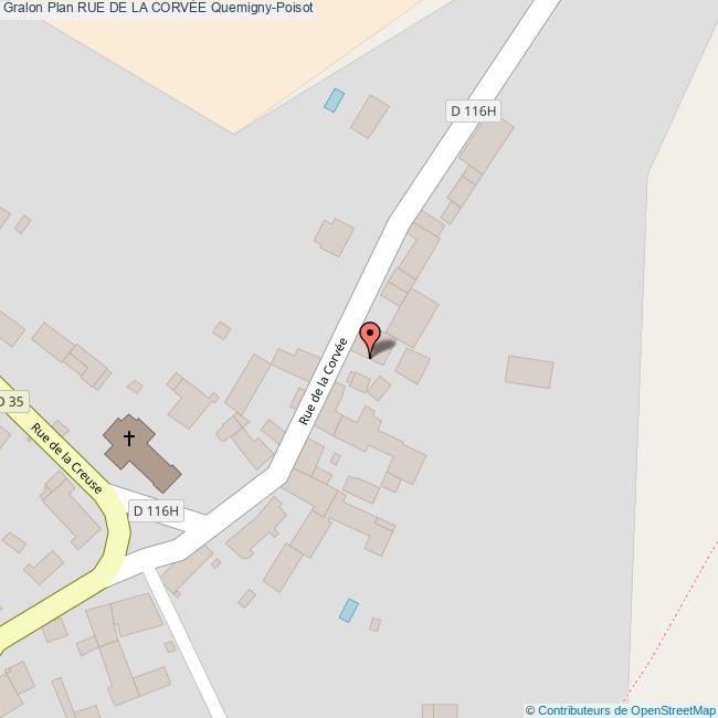 Rue de la CORVÉE Quemigny-Poisot