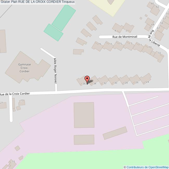 Rue de la CROIX CORDIER Tinqueux